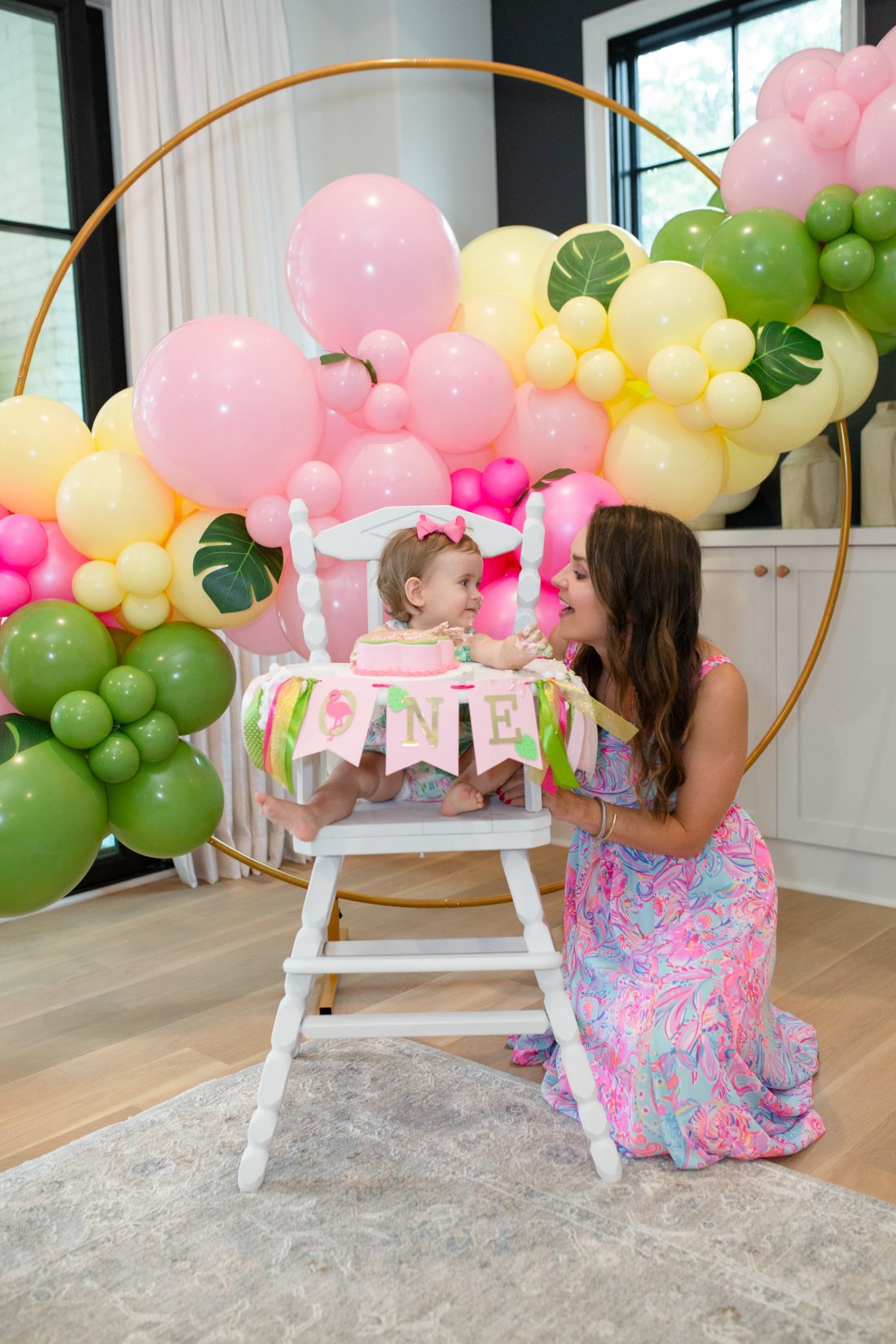 Blair's Lilly Pulitzer First Birthday Party - Medicine & Manicures